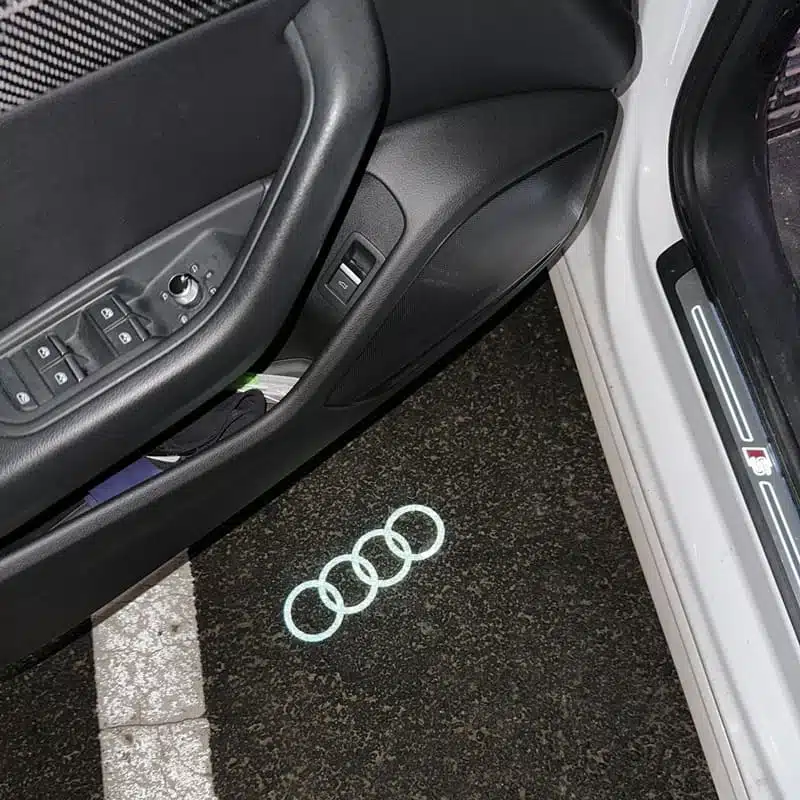 Audi Ring Door Lights | CarDoorLights