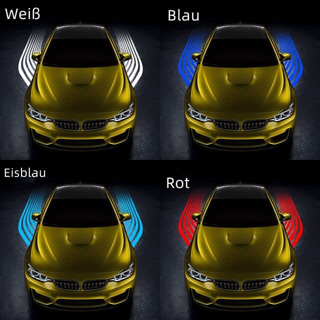 LED Car Angel Wings Welcome Lights | CarDoorLights