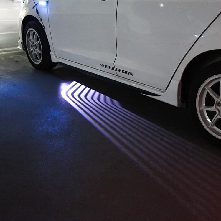 LED Car Angel Wings Welcome Lights | CarDoorLights