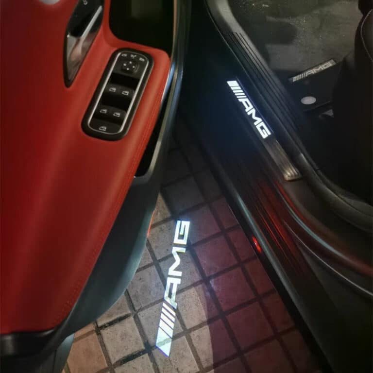 Mercedes Benz AMG Door Light Projector | CarDoorLights